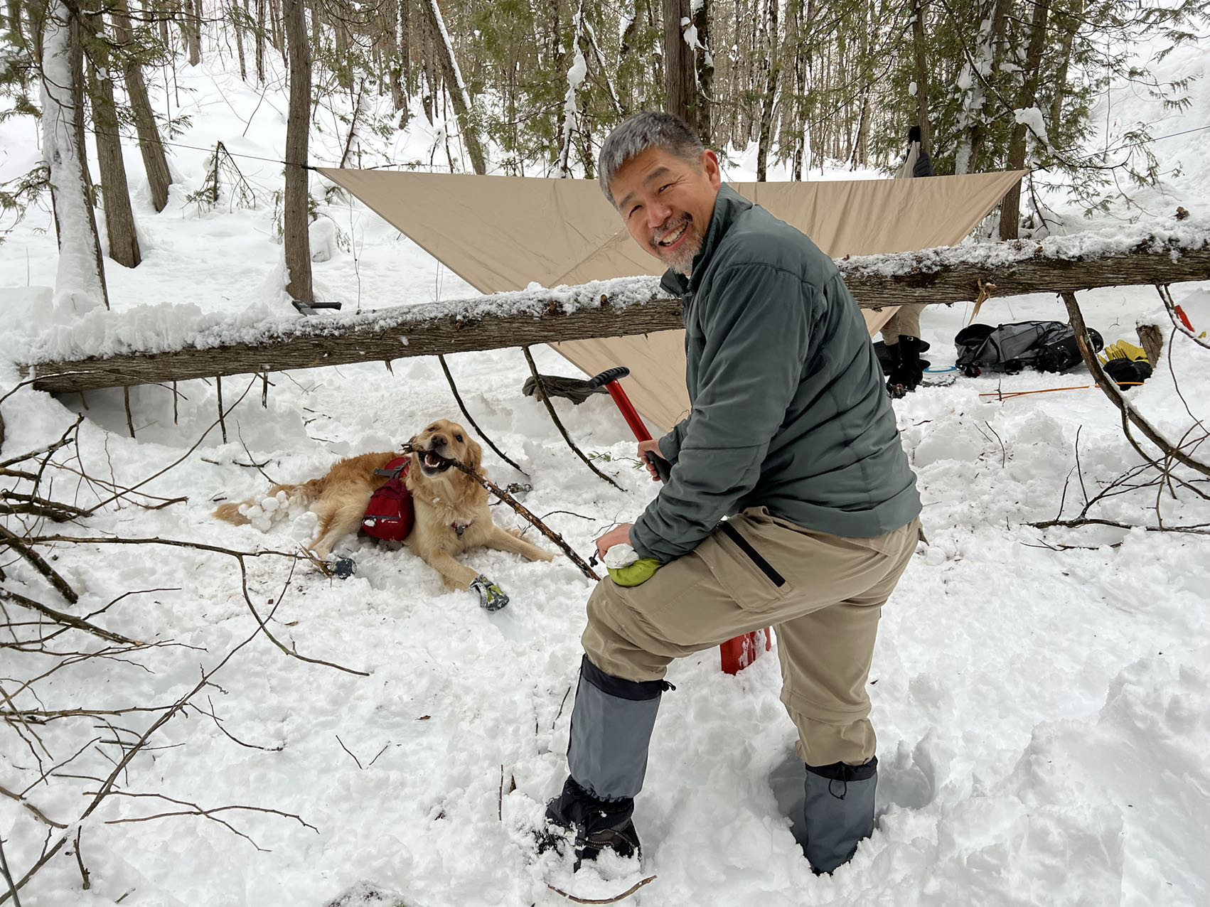 雪地露营 – 零度左右：Alex Ning的博客